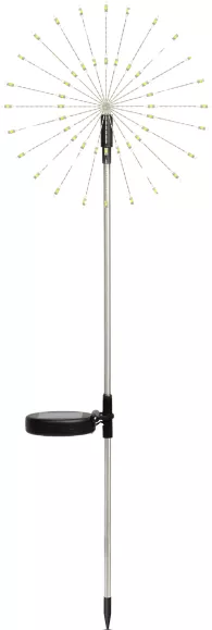 Lampa Solara Model Floare Led Rgb 75 Cm 2 Buc. /pachet EV3502 EVIA ...