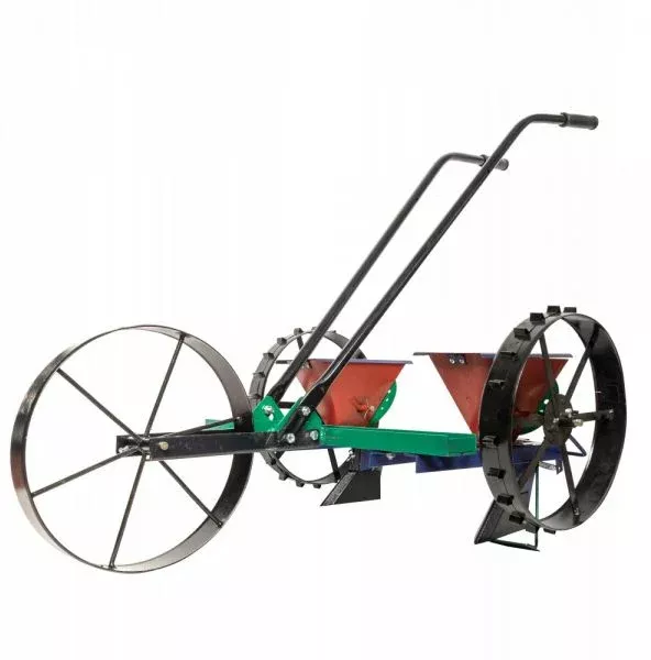 Semanatoare manuala cu doua randuri 3512 pentru rasaduri cereale si ...