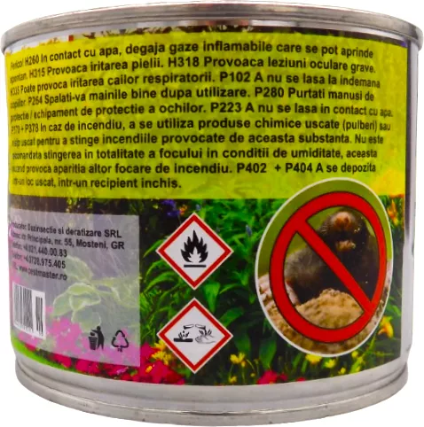 Carbura de calciu granulata Pestmaster anti cartita si soareci de camp ...