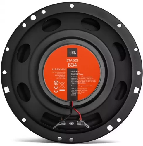 Set 2 boxe auto pe 3 cai JBL Stage2 634 40W RMS 250W MAX 16 5 cm STAGE2634 - cel.ro