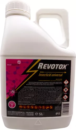 Solutie pentru dezinsectie profesionala elimina gandaci Revotox 5L ...