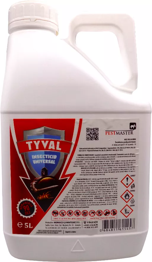 TYVAL solutie pentru dezinsectie profesionala 5l