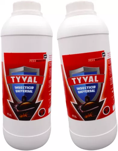 Pachet 2 bucati Tyval insecticid concentrat pentru combatere rapida ...