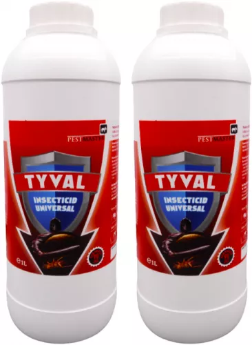 Pachet 2 bucati Tyval insecticid concentrat pentru combatere rapida ...