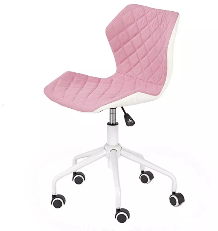 Scaun birou copii HM Matrix 3 roz/alb 4663 - cel.ro