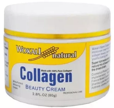 Crema de fata antirid Wokali Collagen & Vitamina E 80 g akan_584396340 - cel.ro