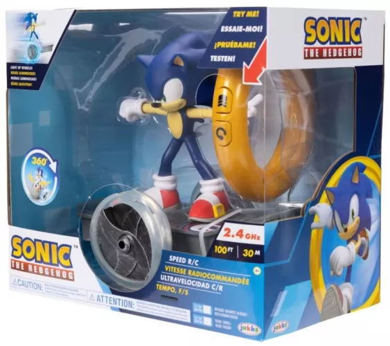 Figurina Nintendo Sonic cu telecomanda si skateboard super viteza BLF ...