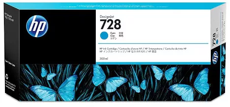 Cartus HP 728 DesignJet Cyan 130 ml f9j67a - cel.ro