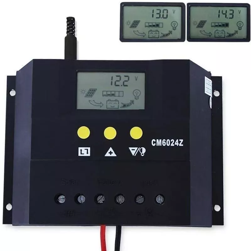 Controller tensiune pentru panou solar 12/24V 60A CM6024Z