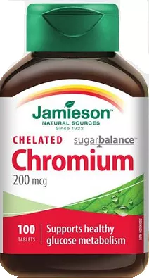 Crom Chelat 200mcg 100 tablete Jamieson 064642022882
