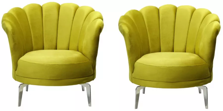 Set 2 Fotolii Lotus Galben 23762 - cel.ro