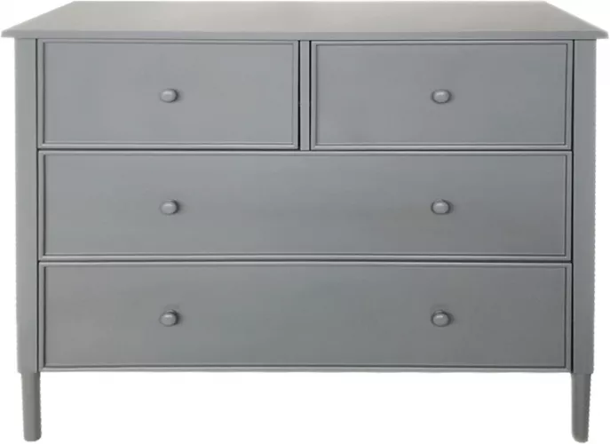 Comoda mdf gri Aviela 100x40x85 cm 0000356819 - cel.ro