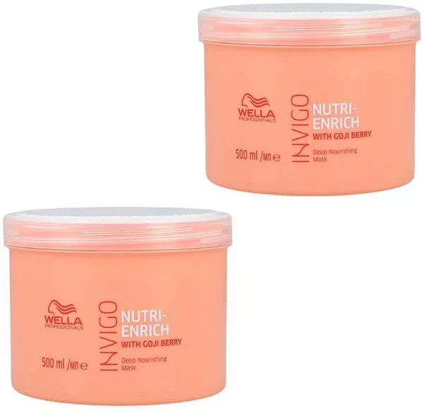 Pachet 2 x Masca Intens Nutritiva - Wella Professionals Invigo Nutri ...