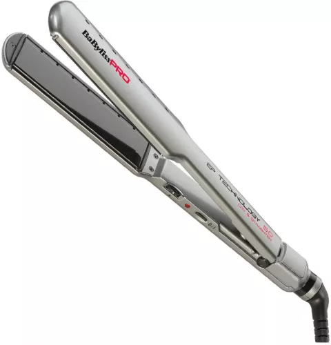 Placa de par profesionala 38 mm BaByliss Pro Dry & Straight 5.0 Silver ...