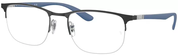 Rame ochelari de vedere Ray Ban RX6513 3161 rectangulari negru plastic ...