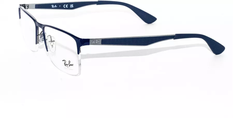 Rame ochelari de vedere unisex Ray-Ban RX6335 2947 Rectangular Albastru ...