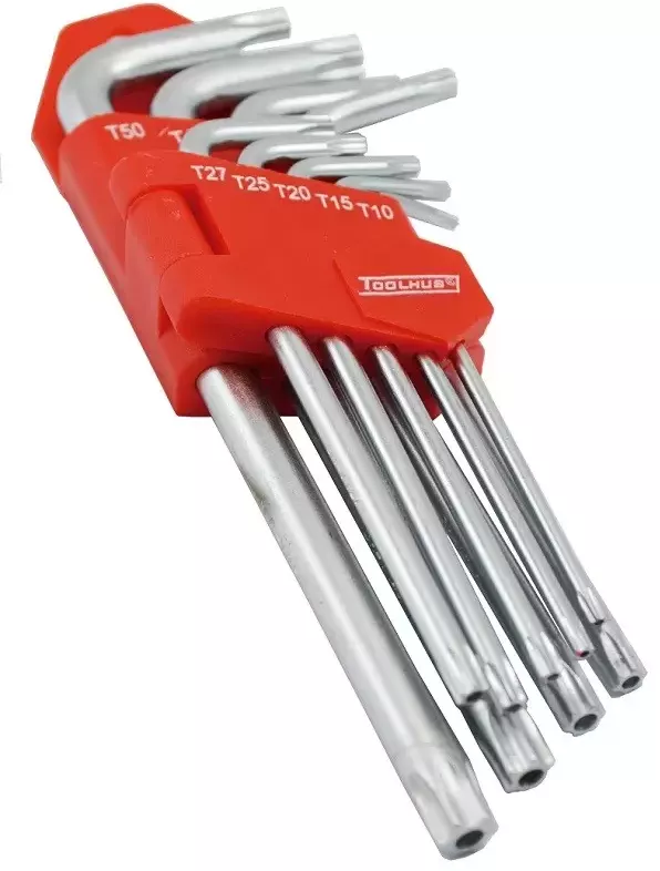 Set de imbusuri Torx cu gaura 9 piese TH-1177