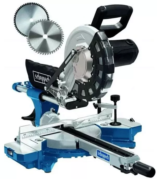Fierastrau circular de masa culisant cu laser HM254 Scheppach ...