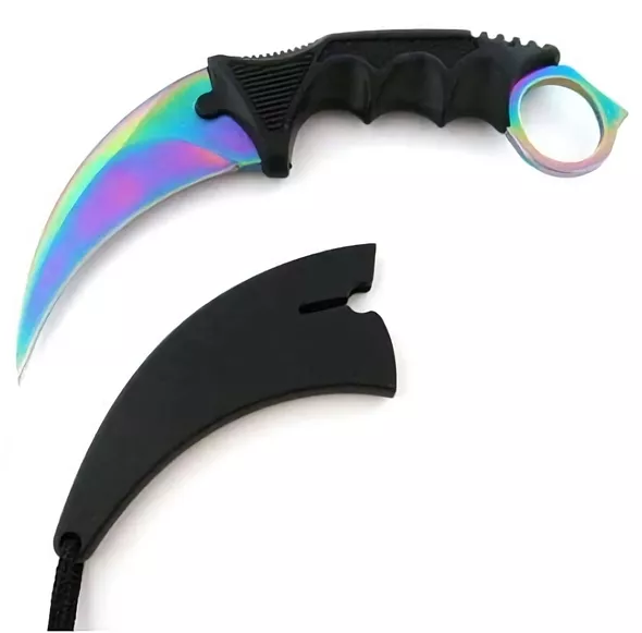 Cutit-Karambit Rainbow Star IdeallStore® 18.5 cm quaj_855572967 - cel.ro