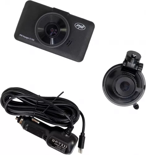 Camera auto DVR PNI Voyager S1700 4K UHD ecran 3 inch inregistrare ciclica