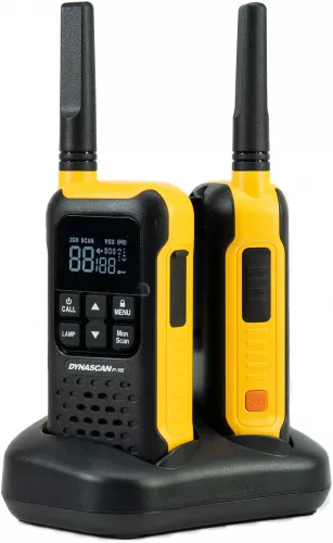Statie radio portabila PMR PNI Dynascan F-15 446MHz 0.5W 16CH Waterproof IP67 - cel.ro