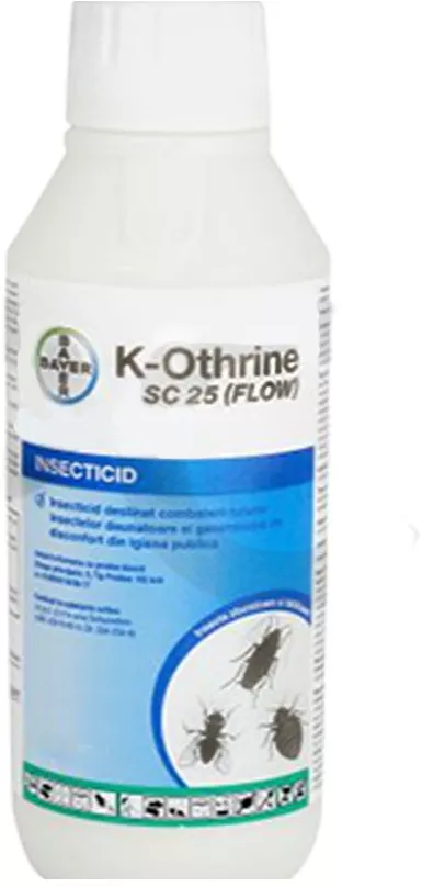 BAYER K-OTHRINE SC 25 Flow Insecticid plosnite capuse muste tantari ...
