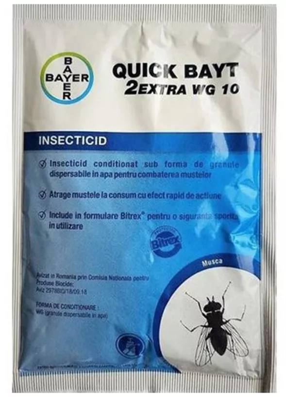 BAYER Quick Bayt 2EXTRA WG 10 Insecticid impotriva mustelor-1 kg 1910 ...