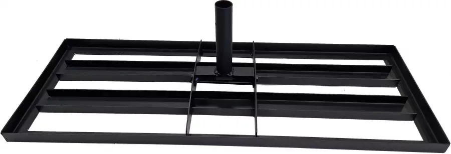 Nivelator gazon 800x300mm otel negru