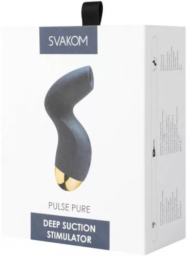 Vibrator Clitoris Pulse Pure Svakom Albastru 6959633133453 - cel.ro