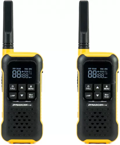 Statie radio portabila PMR PNI Dynascan F-15 446MHz 0.5W 16CH Waterproof IP67 - cel.ro