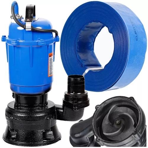 Pompa apa submersibila murdara 3200W + furtun 20m pompieri CP-5511 - cel.ro