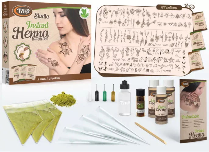 TyToo Instant Henna Studio - cu 133 de modele 5999094502031 - cel.ro