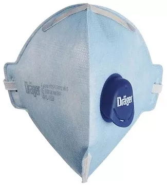 Set 10 X Masca de protectie respiratorie cu supapa Drager X-plore 1720 ...