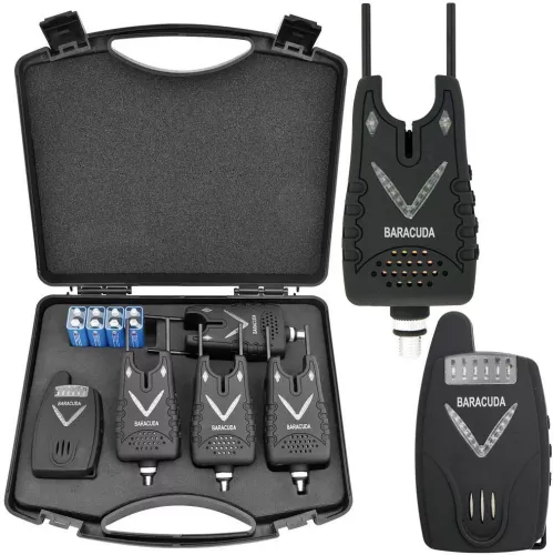 Set 4 avertizoare wireless Baracuda Model TLI34 + receptor TLI34B ...