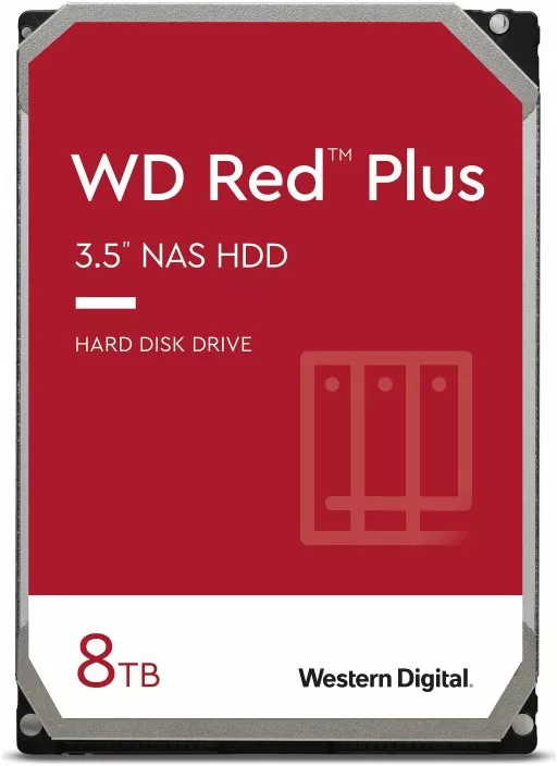 Hard disk WD Red Plus WD80EFPX 8TB SATA-III 5640RPM 256MB wd80efpx - cel.ro