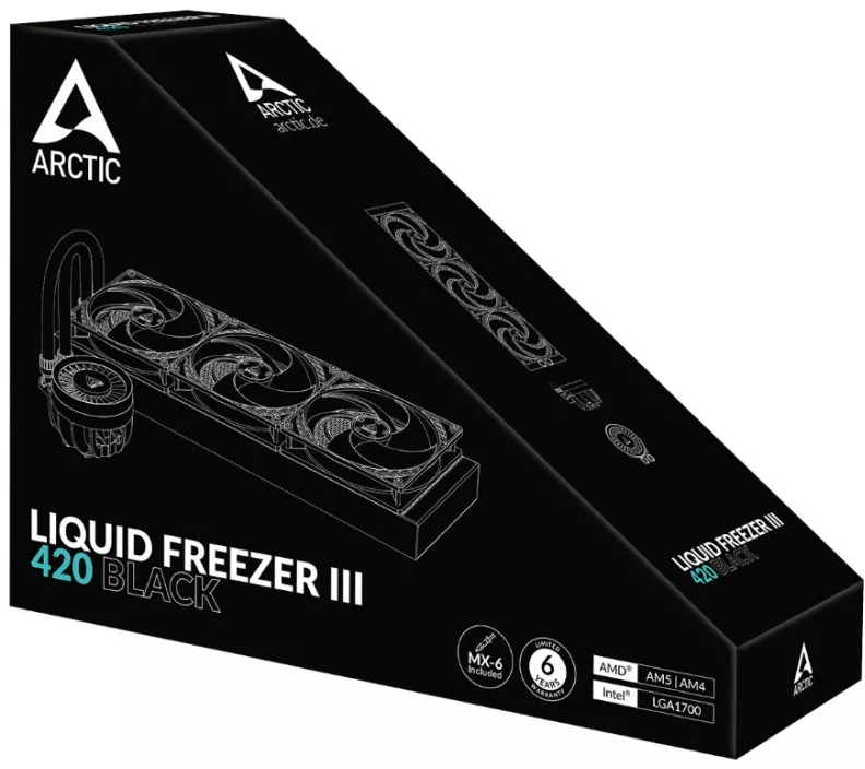 Cooler CPU ARCTIC AC Liquid Freezer III 420 Black ACFRE00137A