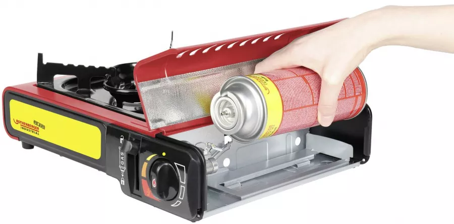 Aragaz Camping Portabil Rothenberger Gourmet Piezo Alimentare Butelie ...