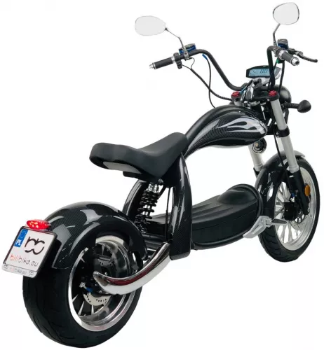 Scuter electric BILI COCO CHOPPER 2000W 28Ah carbon BBSKUTER0122