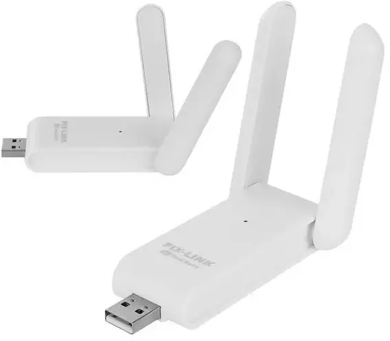 Adaptor Wireles USB 600Mbps DUAL Gonga® Alb kear_76492467 - cel.ro