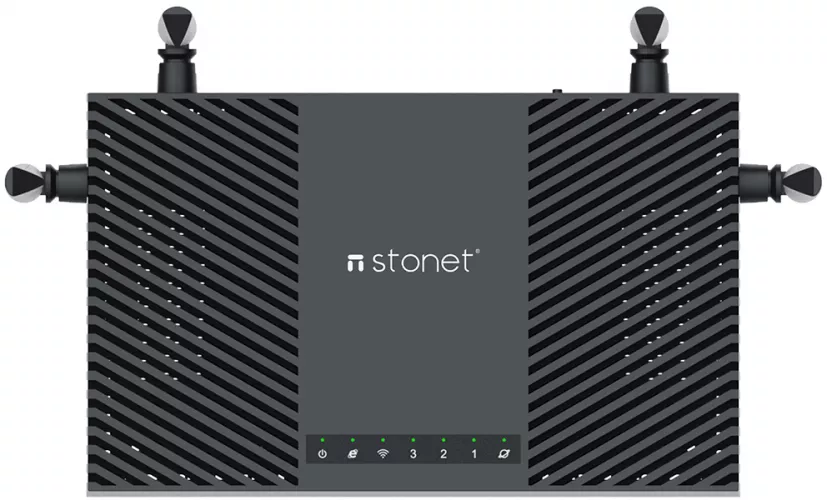 Router Wi-Fi 6 Stonet AX180 Gigabit Dual Band N6T-AX1800 - cel.ro