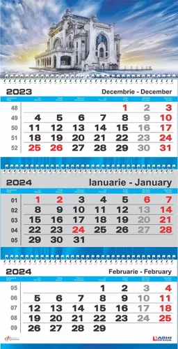 Calendar 2024 de Perete Triptic XL C18MXL - cel.ro