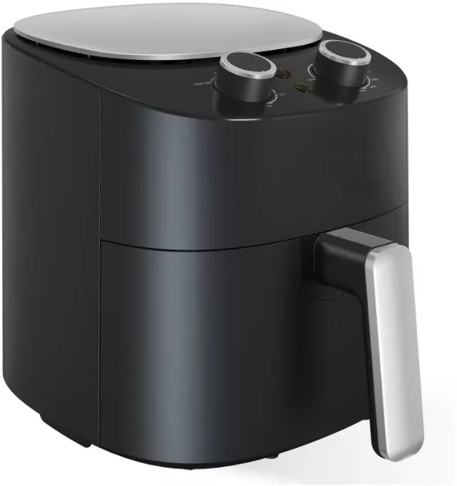 Friteuza cu aer cald Airfryer 1300W capacitate vas 4.3L capacitate cos ...