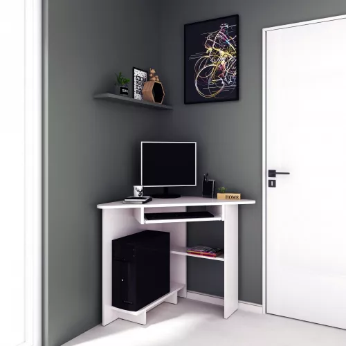 Birou pe COLT SU15 RO 76x76x75 cm Alb wnpl_758521878 - cel.ro