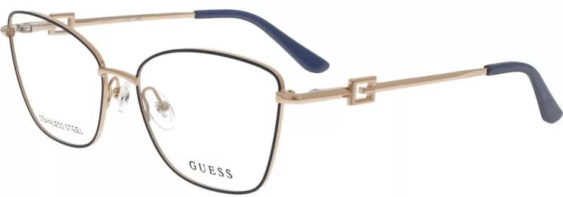 Rama ochelari de vedere Femei Guess GU2974-020-52 Auriu Fluture 52 mm ...