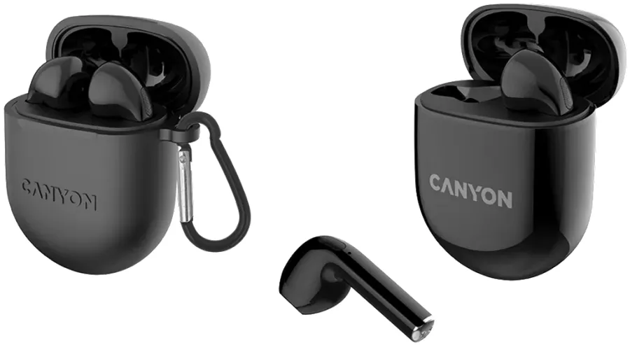 Casti True Wireless Canyon TWS-6 Bluetooth Touch Control Gaming Mode ...