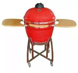 Gratar Ceramic Kembico Kamado 60 Rosu r60grat - cel.ro