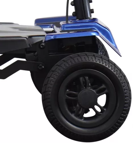 Vehicul cu patru roti pliere scuter electric BILI BIKE FOLD Z1 albastru ...