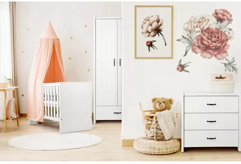 Mobilier Camera copii Si Bebelusi KLUPS AMELIA Alb NANKD80114 - cel.ro