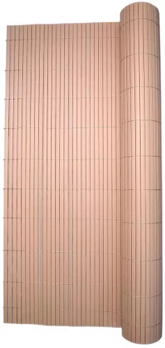 Paravan pentru balcon terasa gard PVC stil bambus 1300 g/m2 UV 3x1.5 ...