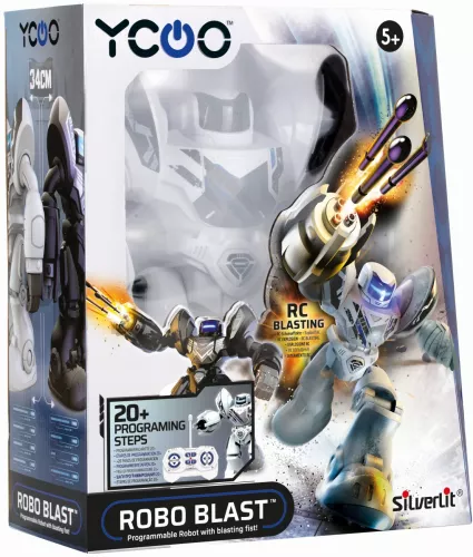 ROBOT ELECTRONIC ROBO BLAST ALB VVT7530-88061 - cel.ro